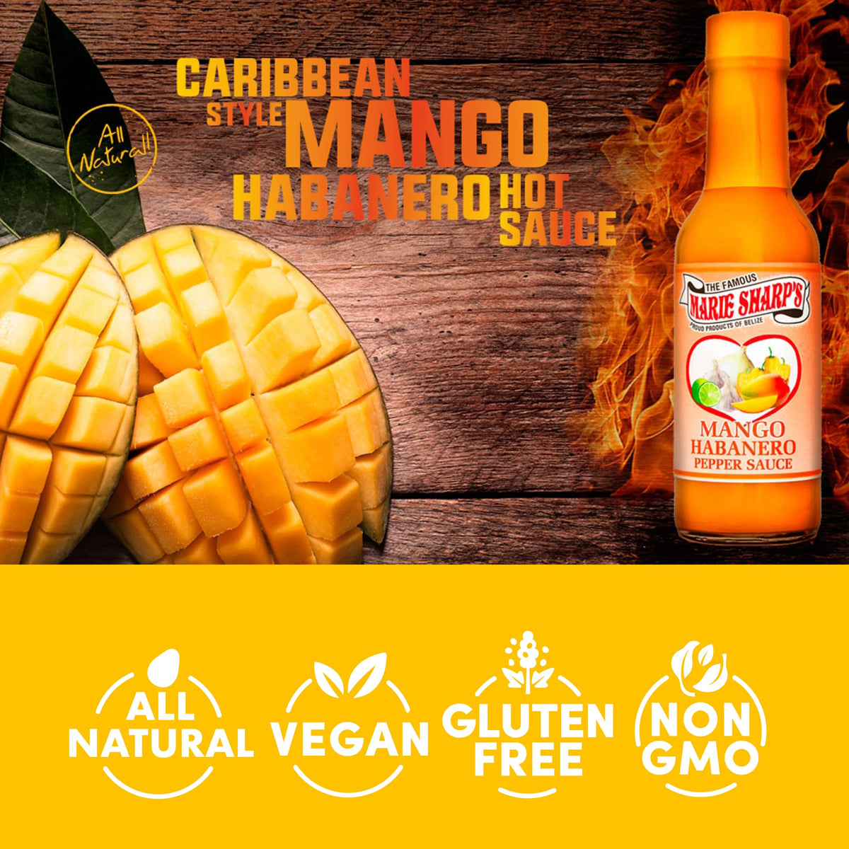 🌶️ Mango Habanero Pepper Sauce 🌶️ – Marie Sharp